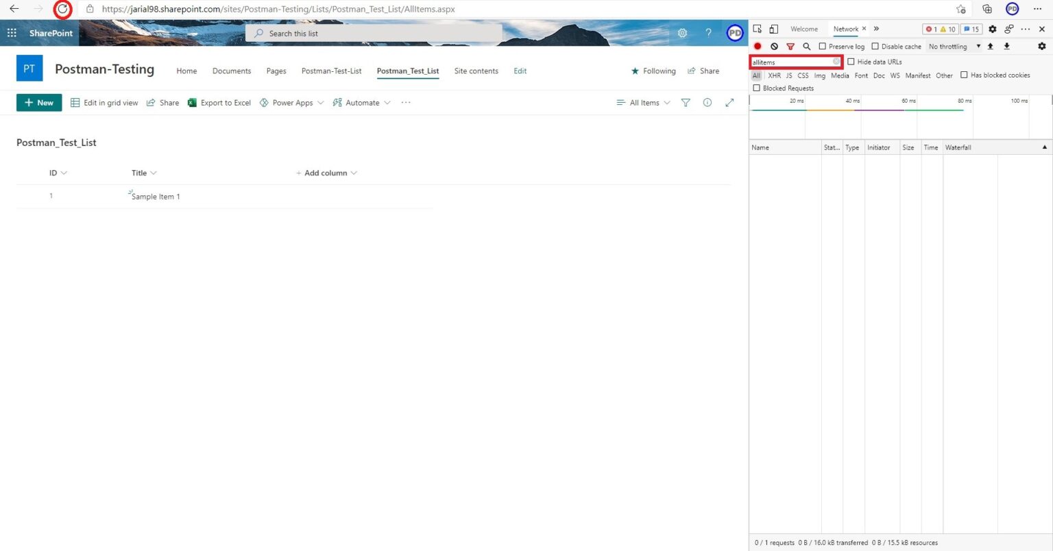 Quickly Work With Sharepoint Api Calls With Postman Penthara Technologies