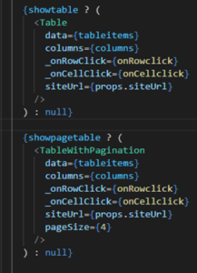 Exploring advanced customizations of react-table component within SPFx ...